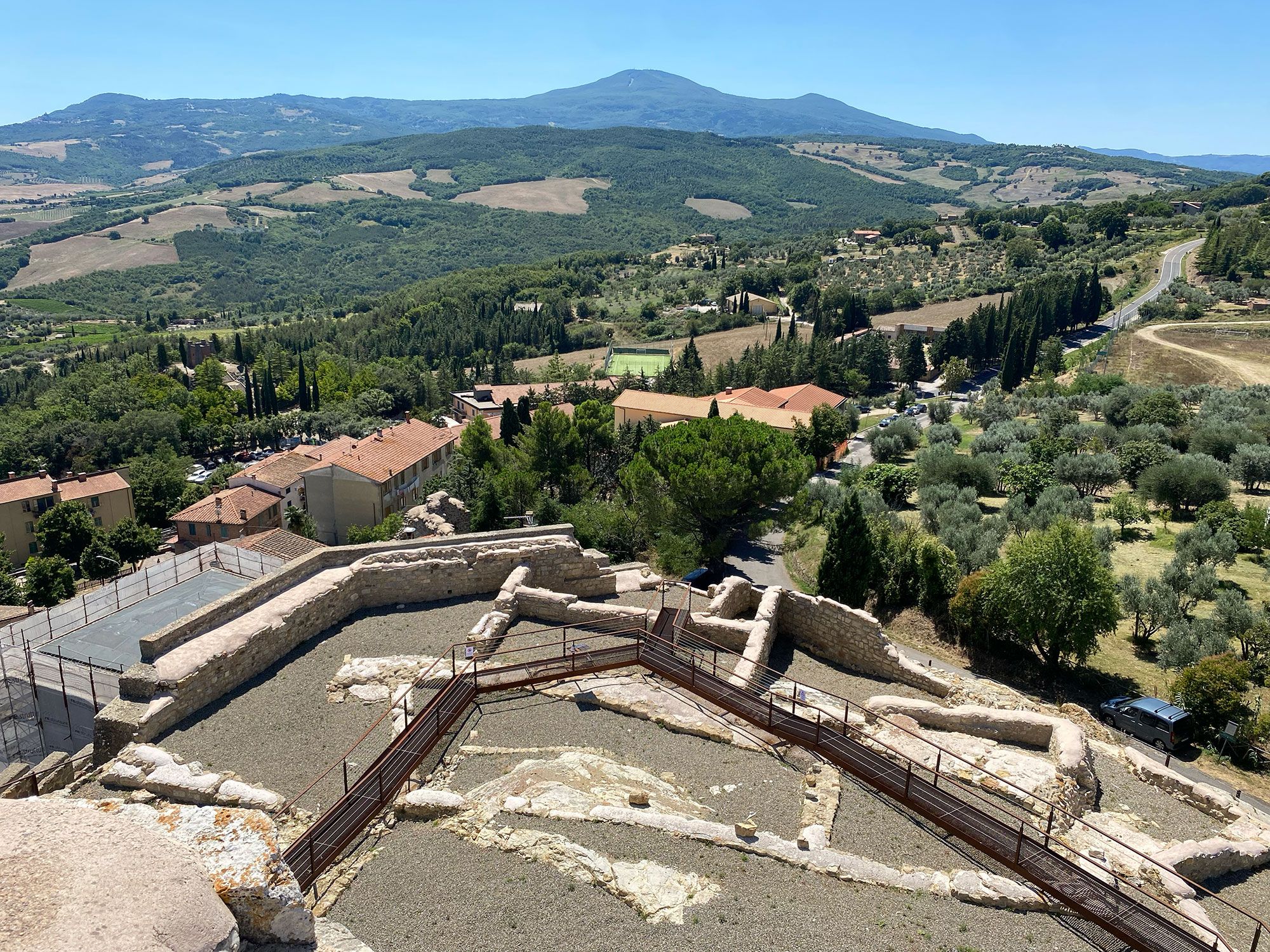 Rocca Aldobrandesca Castle - Castiglione d'Orcia