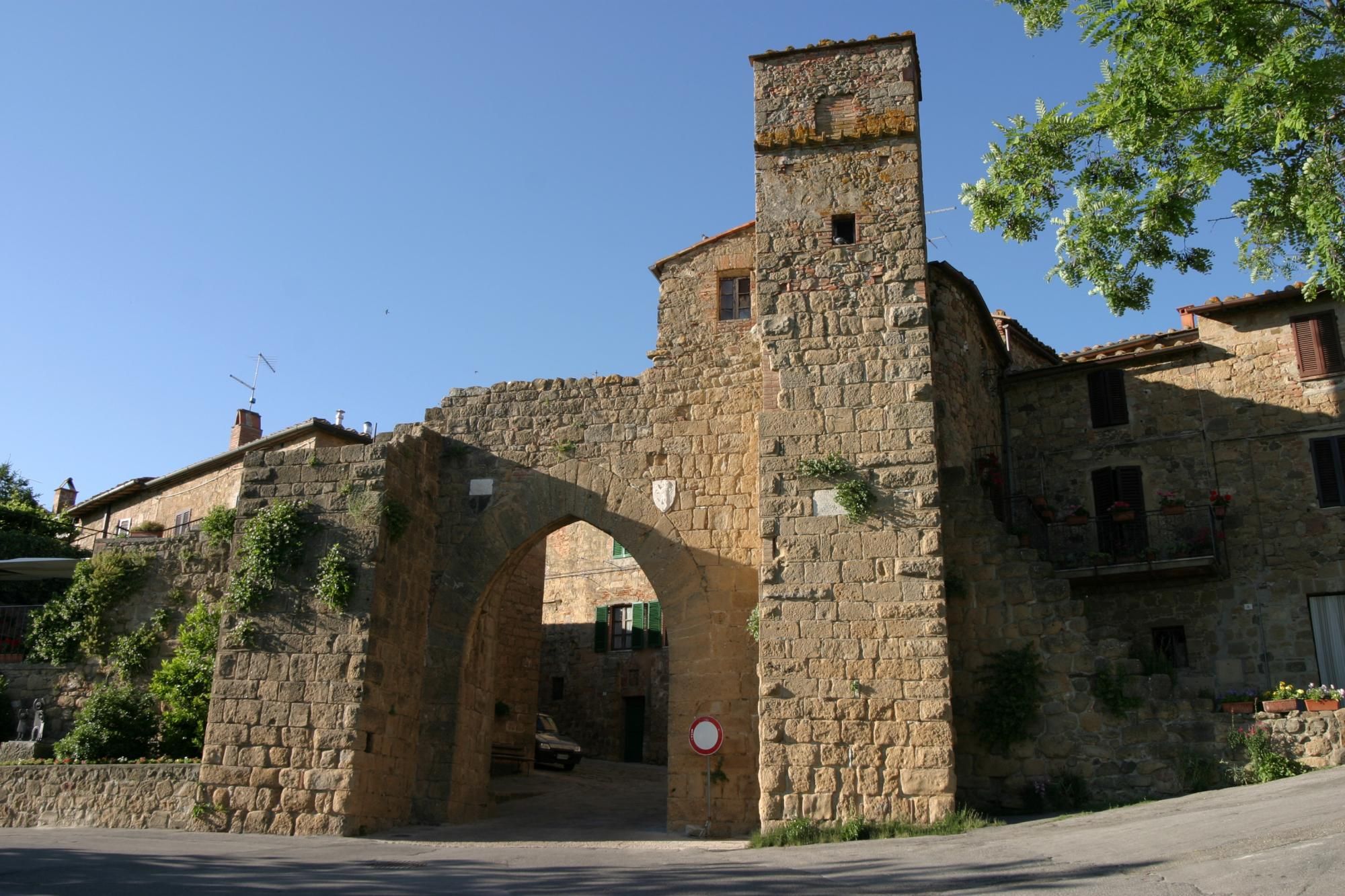 Town Walls and Rocca of Monticchiello - Pienza - Siena