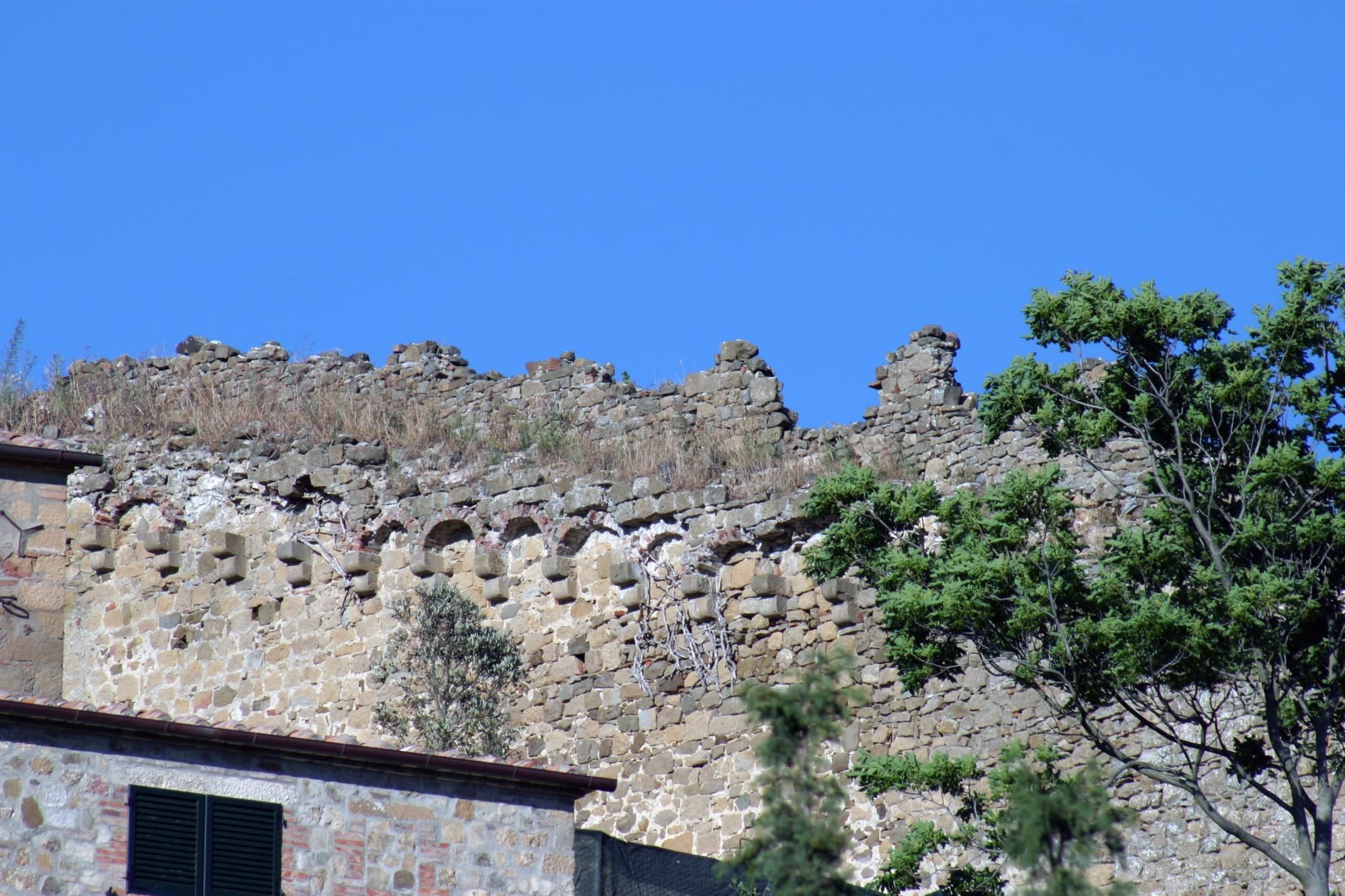 Town Walls and Rocca of Monticchiello - Pienza - Siena