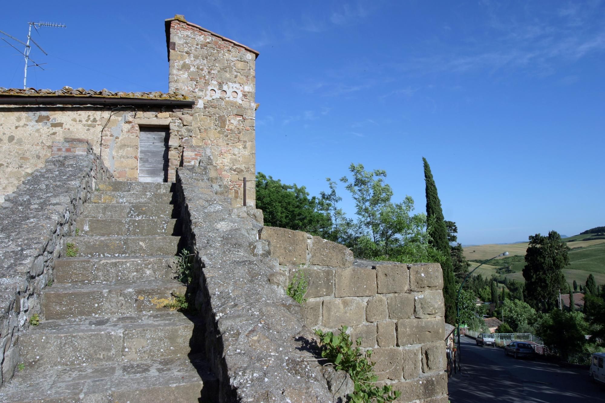 Town Walls and Rocca of Monticchiello - Pienza - Siena