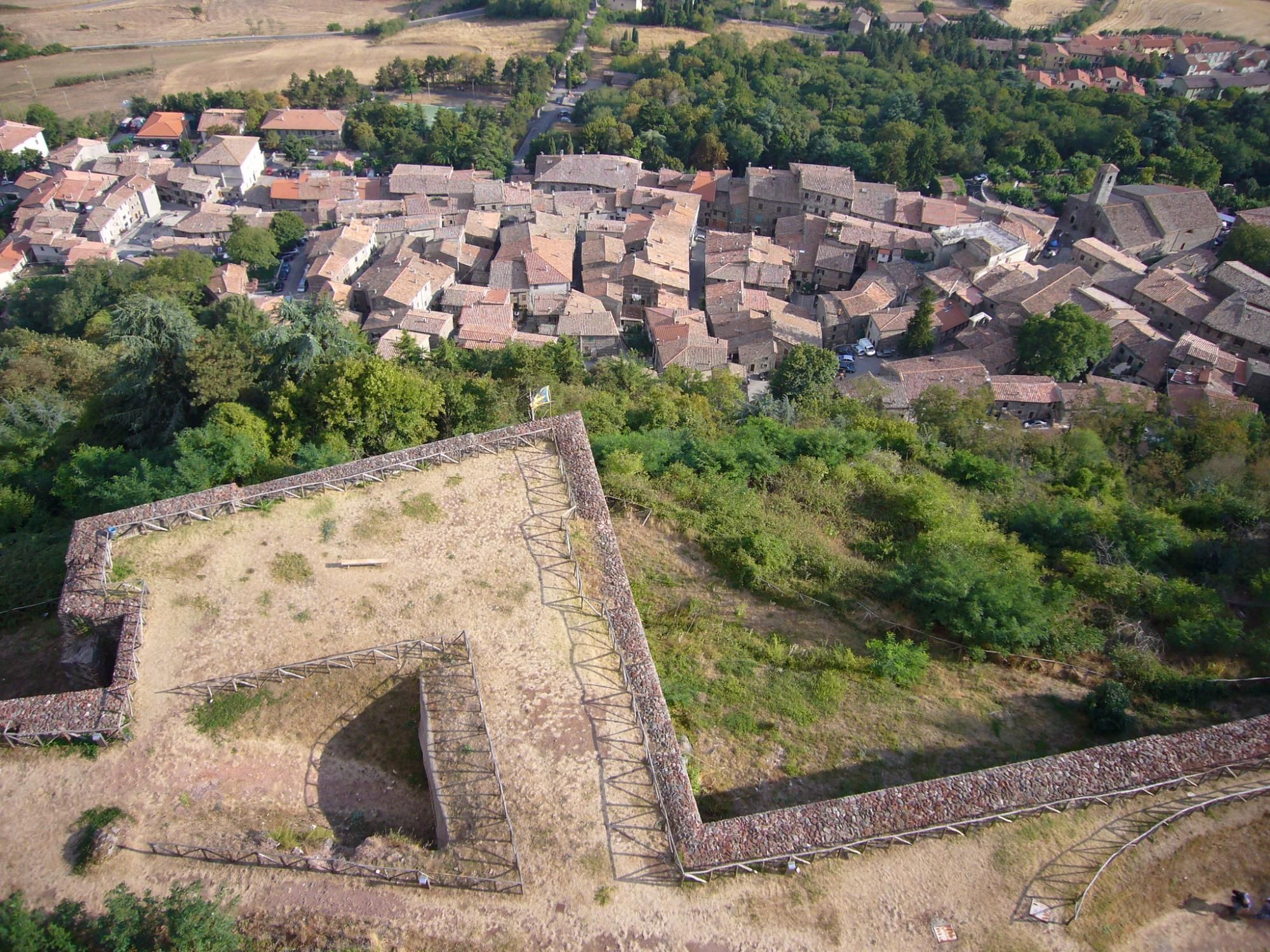 Rocca of Radicofani Fortress - Alta Val d'Orcia - Siena