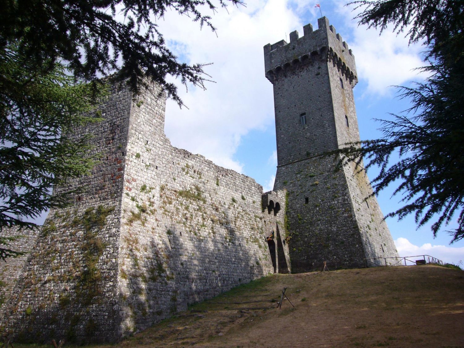 Rocca of Radicofani Fortress - Alta Val d'Orcia - Siena