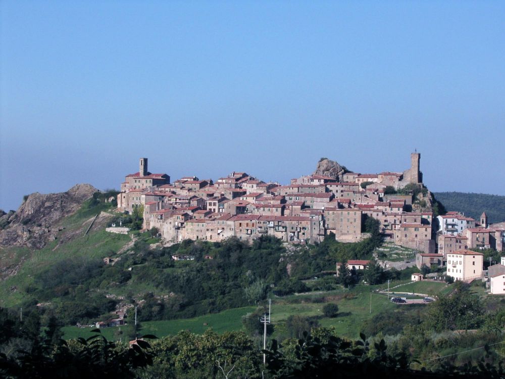 Roccatederighi Walled Town - Roccastrada - Alta Maremma - Grosseto